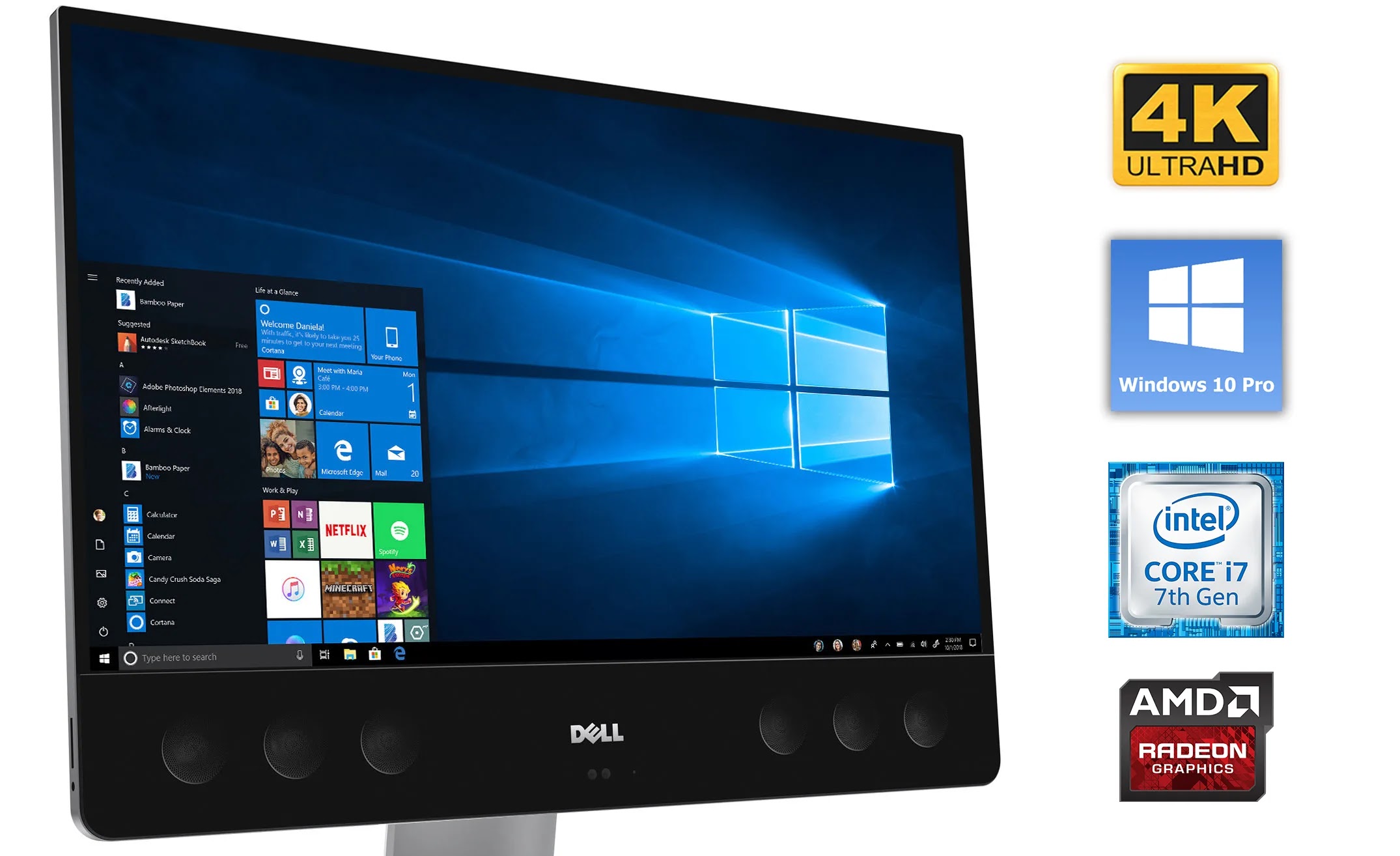 מחשב הכל כלול Dell Precision 5720 i7/16/512-SSD/1TB-HDD/27 AIO :: מחשבי ...